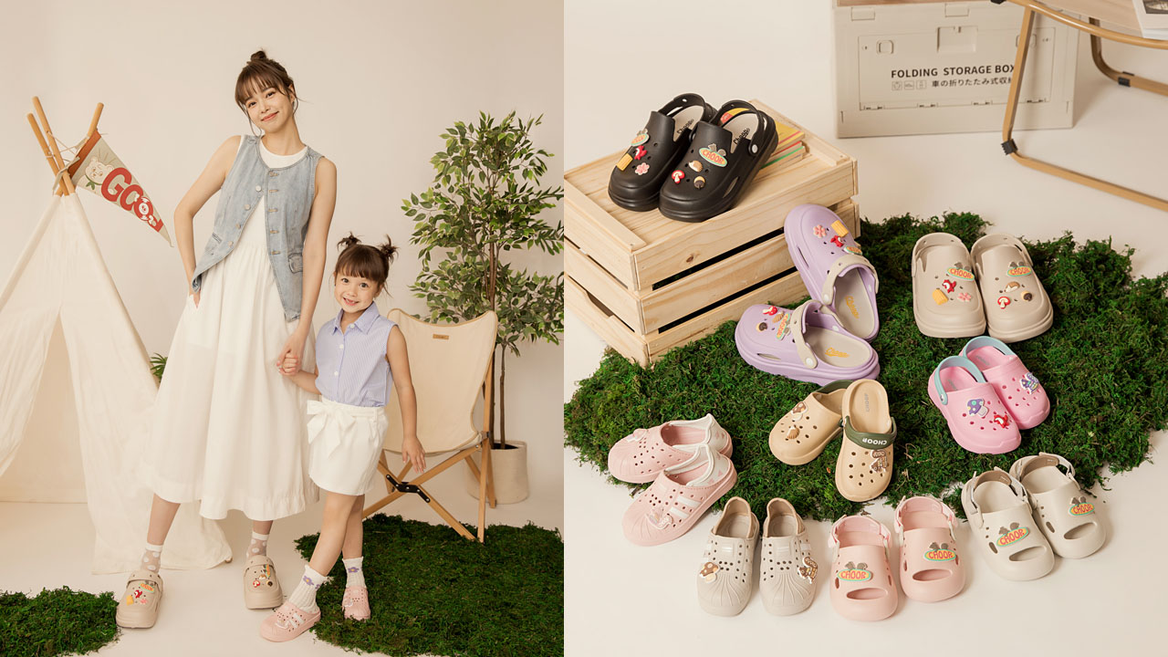 洞洞鞋2024持續夯！「CHOOP」小松鼠可愛來襲～舒適時尚一穿就愛上！